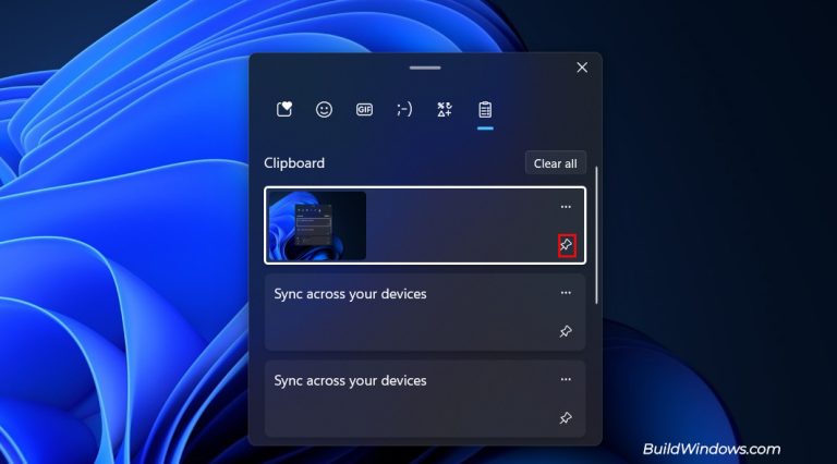 How to Use and Customize Clipboard on Windows 11 - Build Windows
