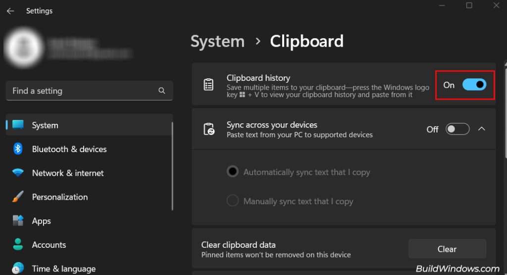 How to Use and Customize Clipboard on Windows 11 - Build Windows How to Use and Customize Clipboard on Windows 11 - Build Windows