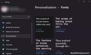 How to Change the Default System Font on Windows 11 - Build Windows