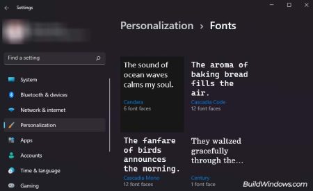 How to Change the Default System Font on Windows 11 - Build Windows