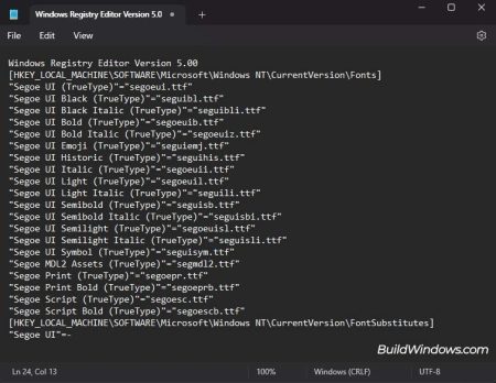 How to Change the Default System Font on Windows 11 - Build Windows
