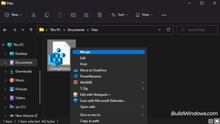 How to Change the Default System Font on Windows 11 - Build Windows