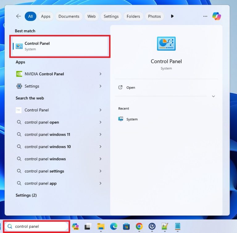How to Access the Control Panel in Windows 11 - Build Windows