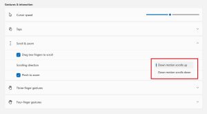How to Change the Scroll Direction in Windows 11 - Build Windows