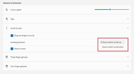 How to Change the Scroll Direction in Windows 11 - Build Windows