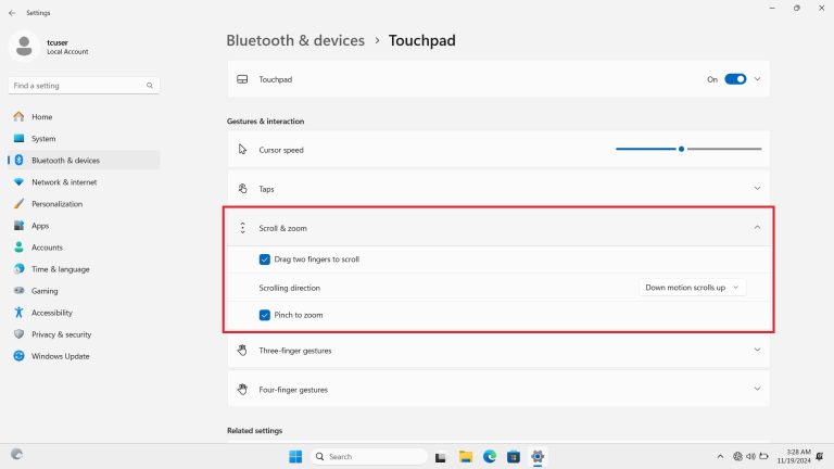 How to Change the Scroll Direction in Windows 11 - Build Windows
