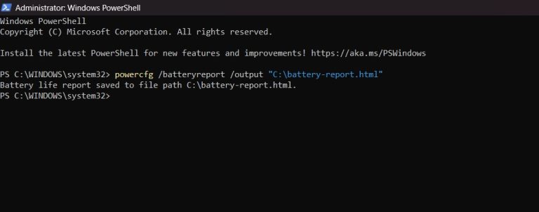 How to Check Your Windows 11 Laptop's Battery Health - Build Windows